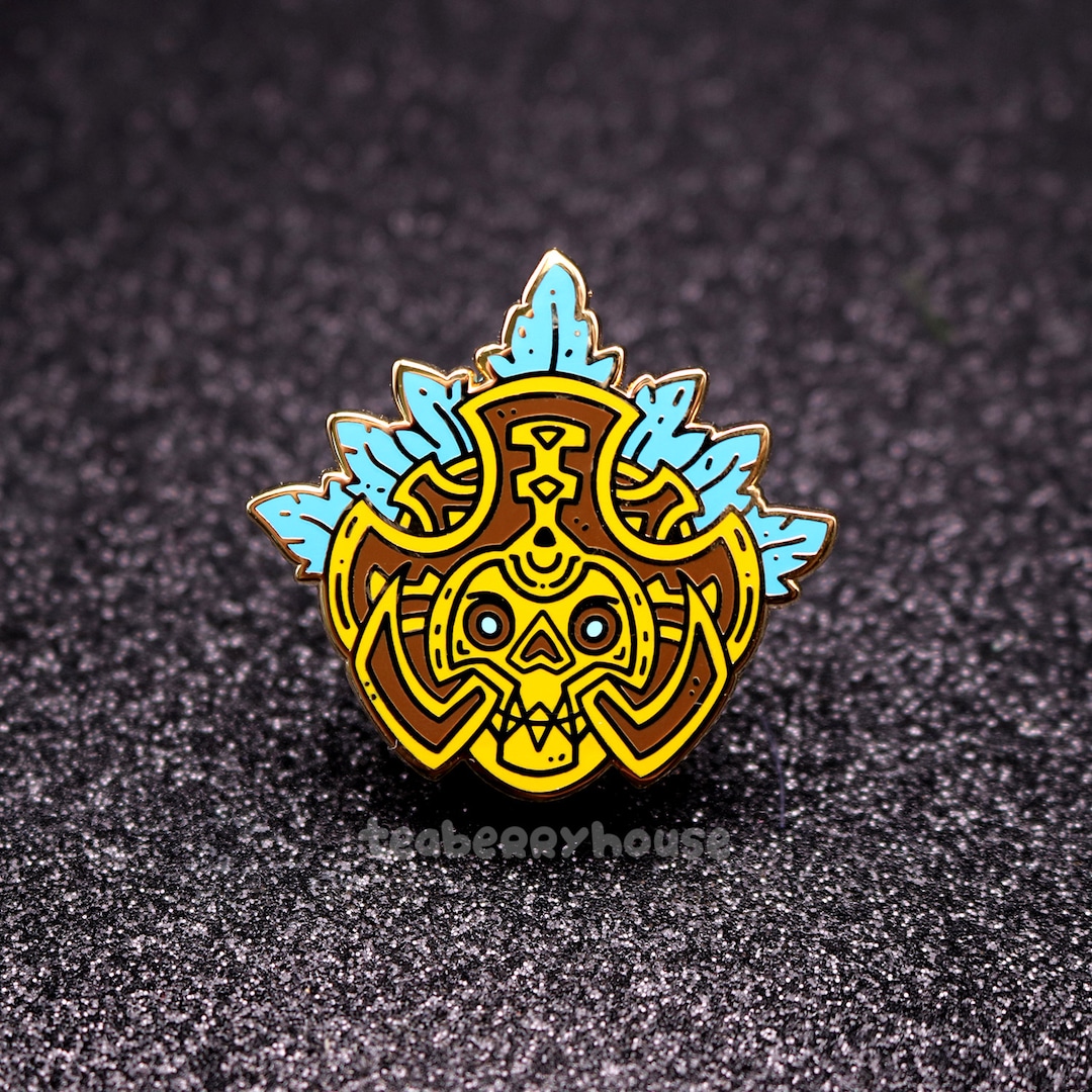 Enchanted Tiki Mask World of Warcraft Fanart Mini Enamel Pin - Etsy