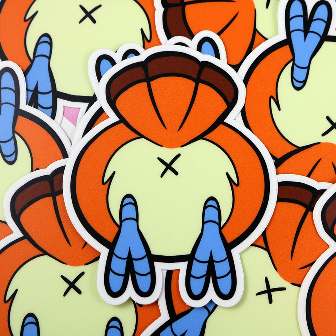 Bird Butt Pepe Warcraft Fanart Waterproof Vinyl Sticker - Etsy