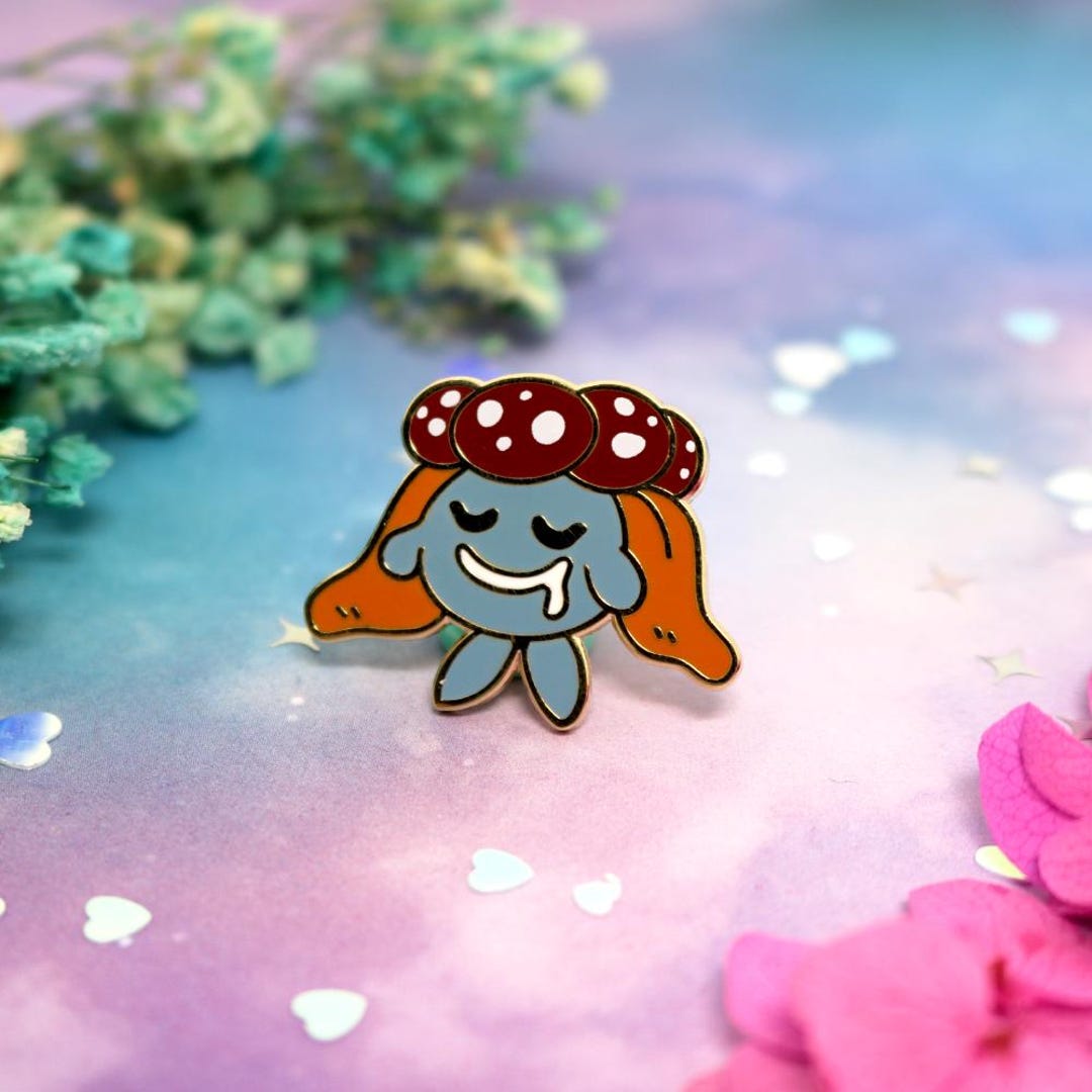 Gloom Enamel Pin | PKMN Fanart - Etsy