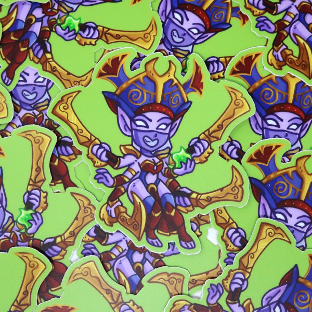Shivarra World of Warcraft Warlock Minion Fanart Waterproof Vinyl ...