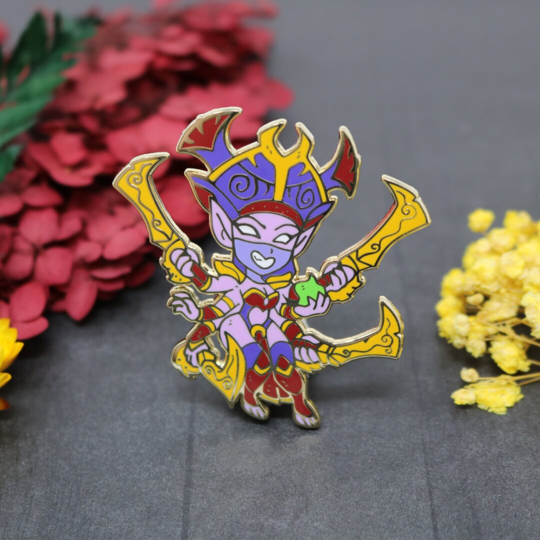 Shivarra Warlock Minion Monster Girl World of Warcraft Fanart Enamel ...