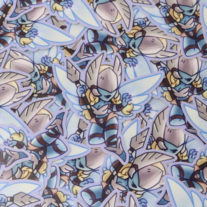 Val'kyr World of Warcraft Fanart | Waterproof Vinyl Sticker - Etsy