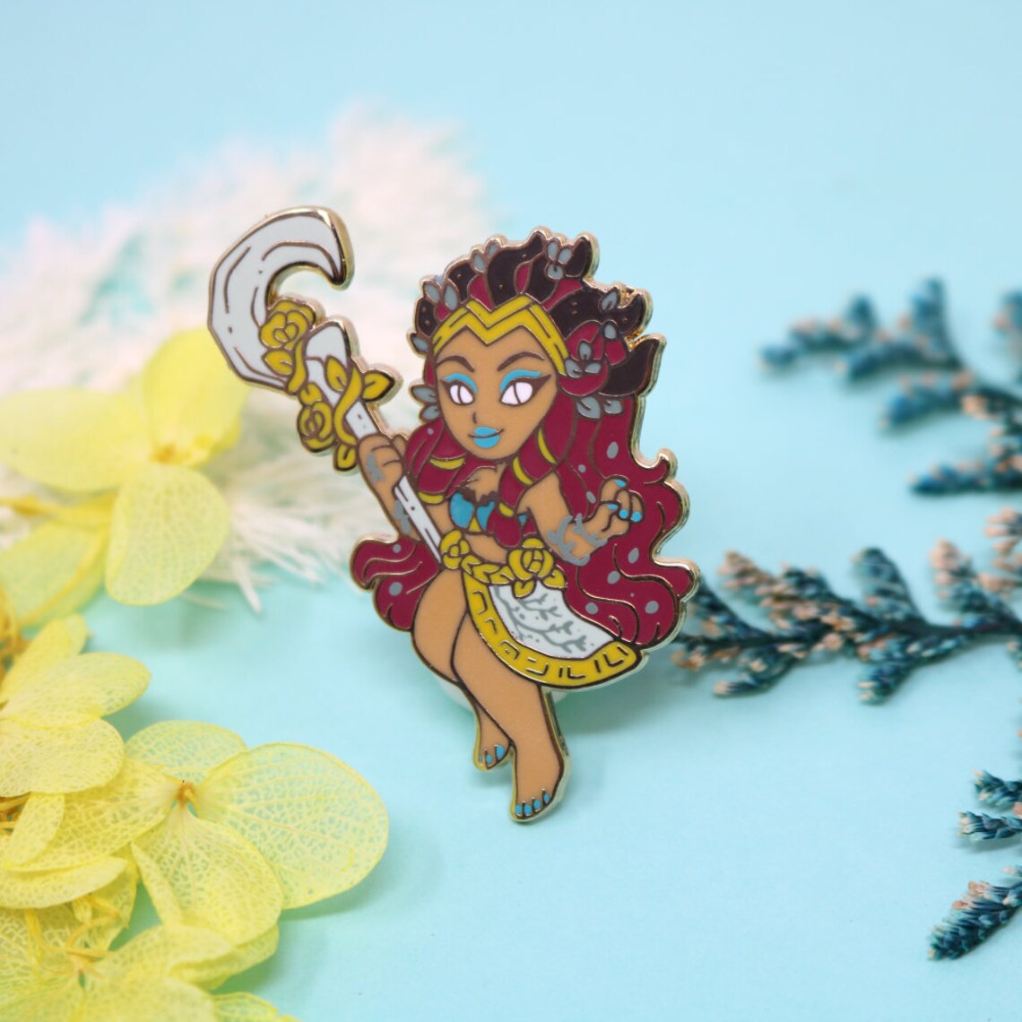 Eonar Titan Wow Fanart Hard Enamel Pin - Etsy