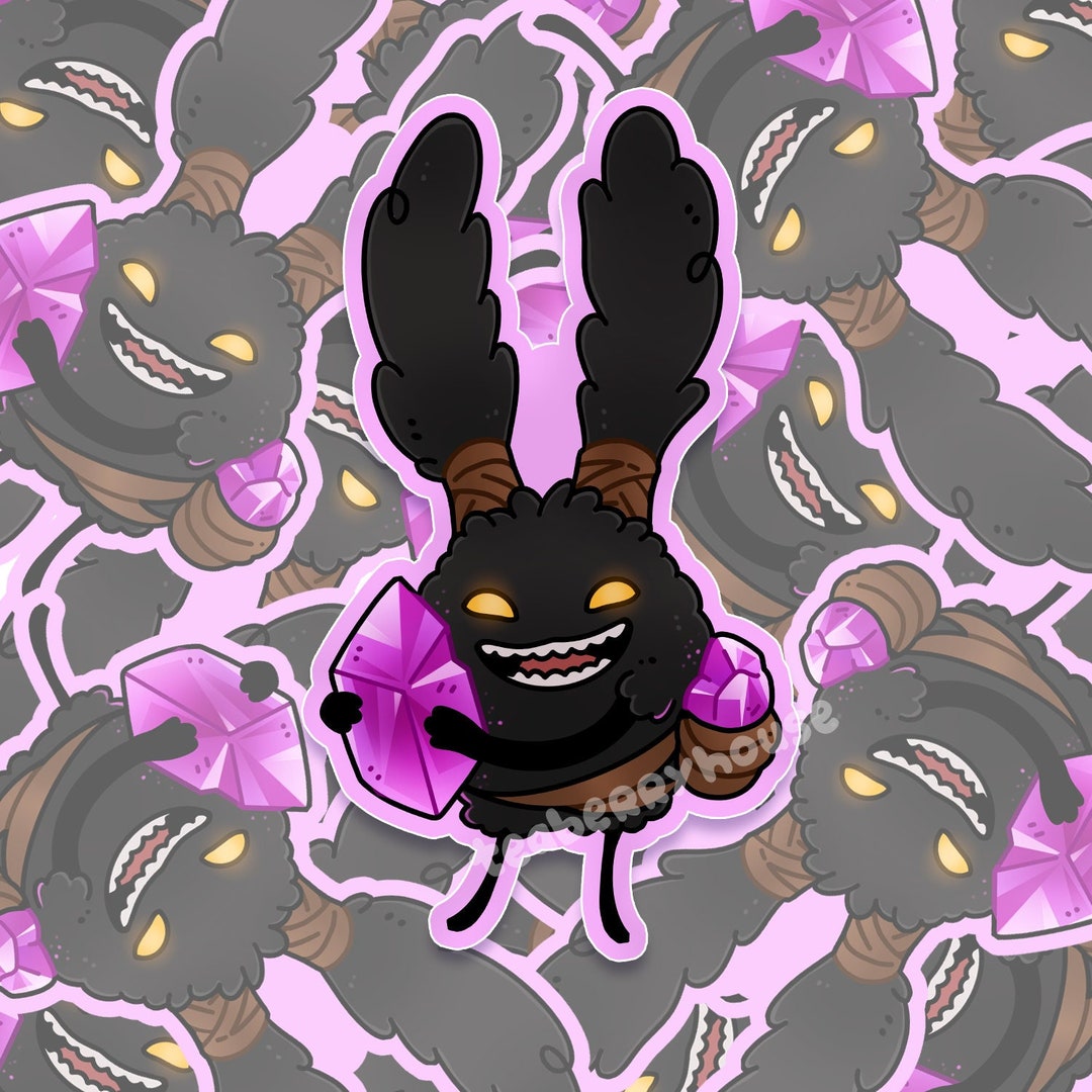 Dust Bunny Spriggan FFXIV Fanart | Waterproof Vinyl Sticker - Etsy