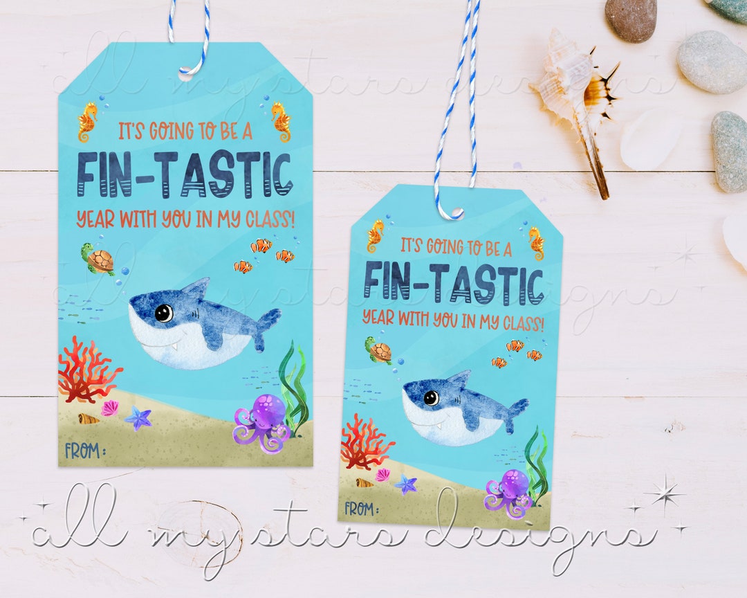 PRINTABLE It's Going to Be a FIN-TASTIC Year With You in My Class ...