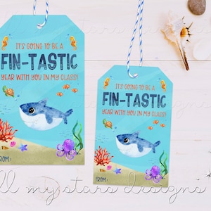 PRINTABLE It's Going to Be a FIN-TASTIC Year With You in My Class ...