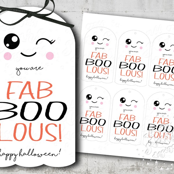 Happy Halloween Tag - Etsy