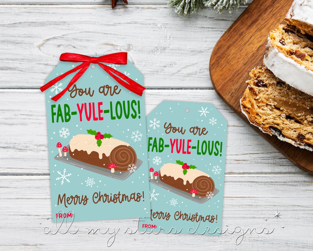 PRINTABLE You Are Fab-yule-lous! Merry Christmas! Tag | Instant ...