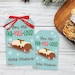 PRINTABLE Before Work, After Work Tag Set Coffee & Wine Holiday Tags ...
