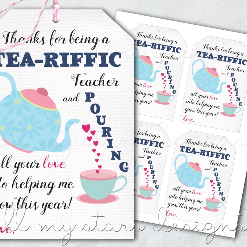 Teacher Tea - Etsy