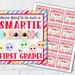 PRINTABLE You're Going to Be Such a SMARTIE in First Grade! Tag ...