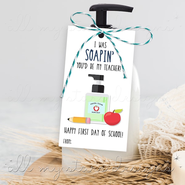 Teacher Gift Tags - Etsy