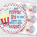 PRINTABLE Just POPPIN' BY to Say Thanks for Being A Great Nurse! Round ...