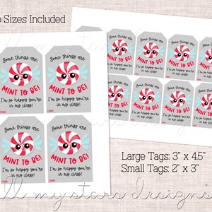 PRINTABLE Some Things Are MINT to BE! I'm so Happy You're in My Class ...