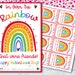 PRINTABLE I'm Over the Rainbow That We're Friends Happy Valentine's Day ...