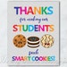 Thanks for Making Our Students Such Smart Cookies! Teacher 8x10 ...