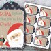 PRINTABLE Wishing You a SWEET Christmas Candy Cane Heart Tag Instant ...