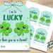 PRINTABLE Just POPPIN' BY to Say Happy St. Patrick's Day Tag Instant ...