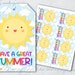 PRINTABLE Have a Great SUMMER Sunshine Tag Instant Download Summer ...