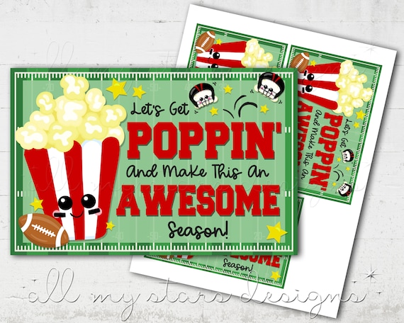 PRINTABLE Let's Get POPPIN' and Make This an Awesome - Etsy