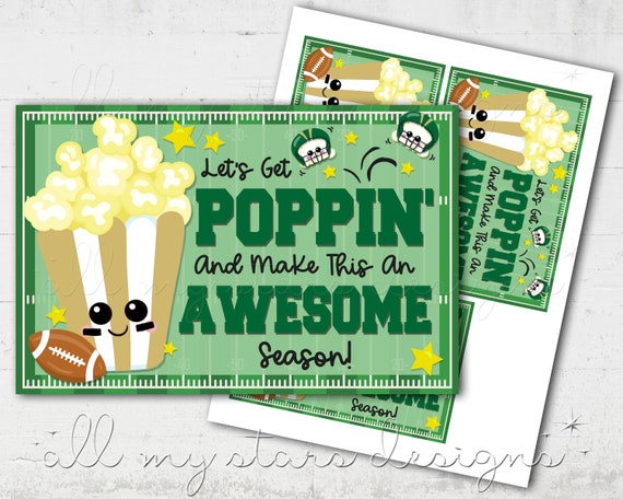 PRINTABLE Let's Get POPPIN' and Make This an Awesome - Etsy