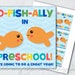 PRINTABLE O-fish-ally in PRESCHOOL! It's Going to Be A Great Year! Tag ...