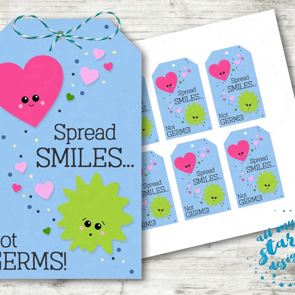 Spread Love Not Germs - Etsy