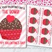 PRINTABLE GAMER Valentines Set of 6 Kid's Classroom Valentine Cards ...