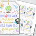 PRINTABLE Welcome Back to School Let's Make It a Great Year Tag Instant ...