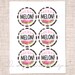 You're One in a MELON! Watercolor Watermelon Tag | Instant Download ...