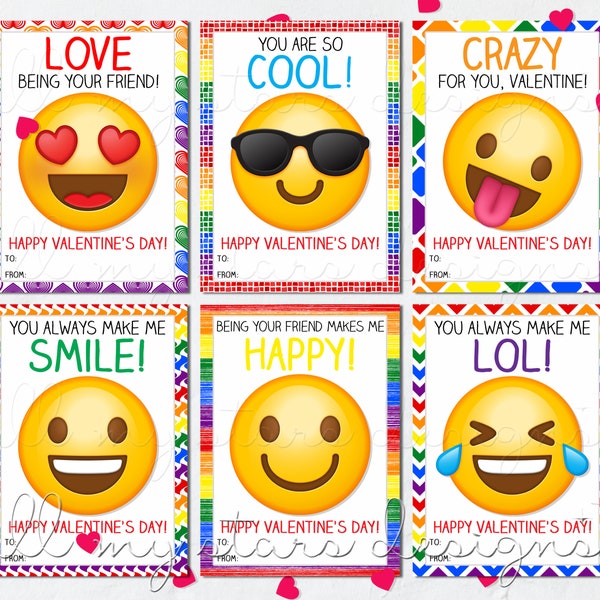 Classroom Valentines - Etsy