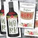 PRINTABLE Before Work, After Work Tag Set | Coffee & Wine Holiday Tags ...
