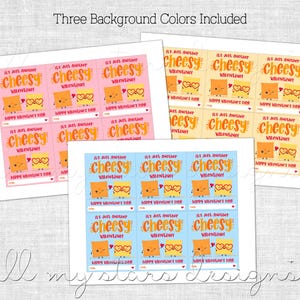 PRINTABLE It's Just Another CHEESY Valentine! Happy Valentine's Day ...