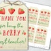 PRINTABLE Thank You for Being the Berry Best Teacher! Tag | Instant ...