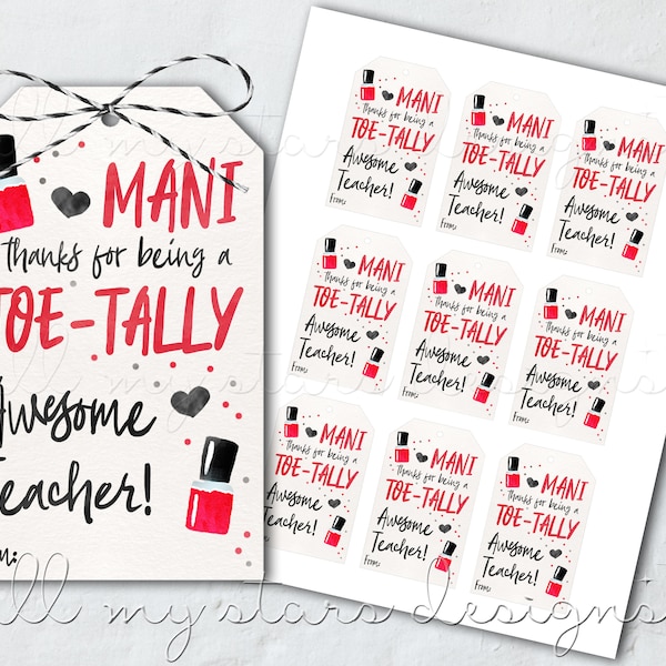 Nail Polish Tags - Etsy