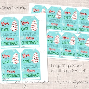 PRINTABLE You Take the CAKE! A Little TREE-T for Someone so Sweet ...