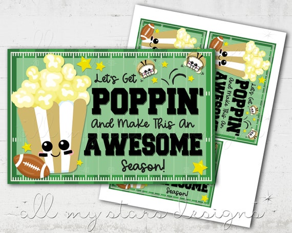 PRINTABLE Let's Get POPPIN' and Make This an Awesome - Etsy
