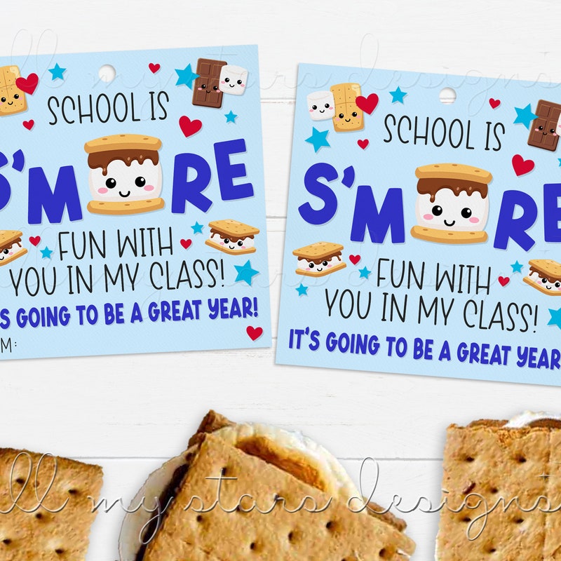 Smores Tag - Etsy