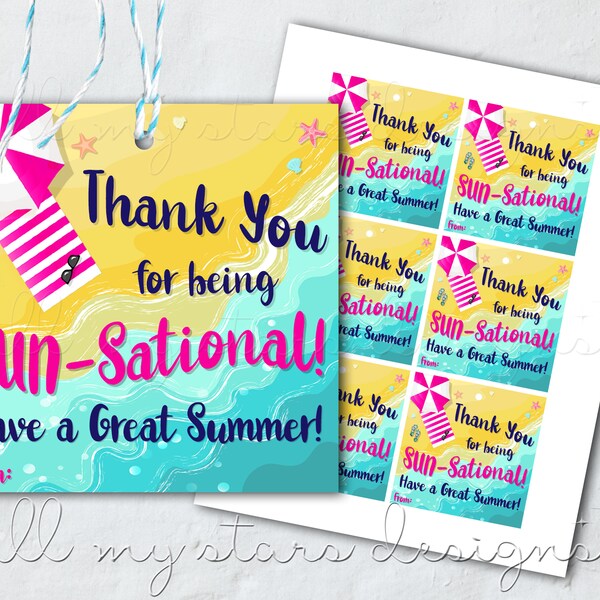 Teacher Appreciation Sunsational - Etsy