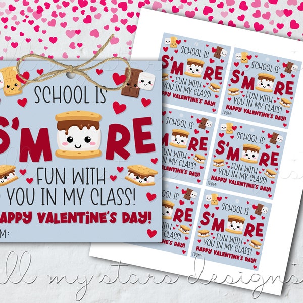 Smores Valentine - Etsy