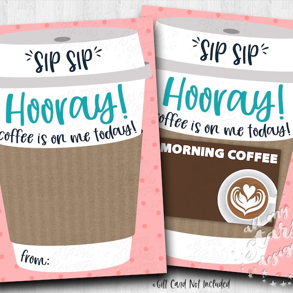 Coffee Gift Card - Etsy
