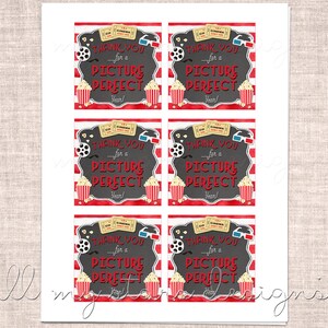 PRINTABLE Thank You for a Picture Perfect Year! Tag | Instant Download ...