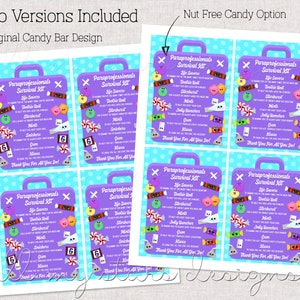 PRINTABLE Paraprofessionals Survival Kit Tag | Instant Download ...