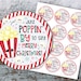PRINTABLE Just POPPIN' BY to Say Merry Christmas! Round Popcorn Tag ...
