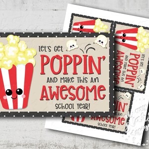 PRINTABLE Let's Get POPPIN' and Make This an Awesome - Etsy