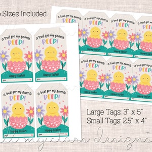 PRINTABLE A Treat for My Favorite PEEP! Happy Easter! Tag | Instant ...