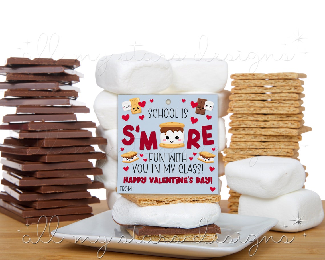 PRINTABLE School is S'MORE Fun With You in My Class Happy | Etsy