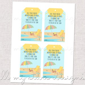 PRINTABLE All Year You’ve Worked Hard to Make Learning Fun! Now It’s ...