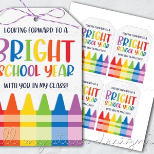 PRINTABLE Looking Forward to a BRIGHT School Year With You in My Class ...