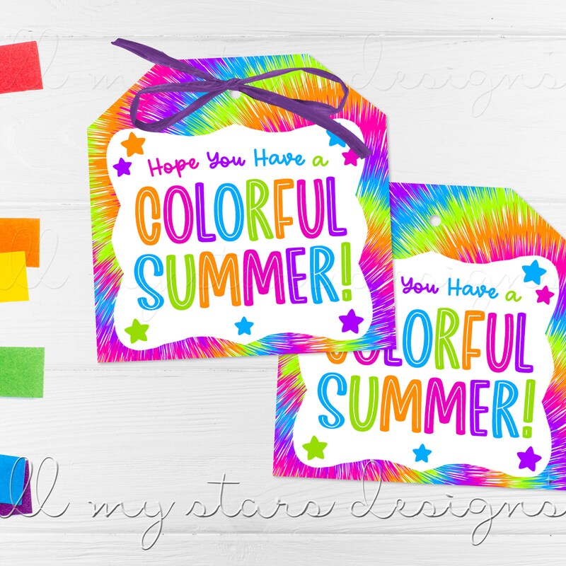 Colorful Gift Tags - 60+ Gift Ideas for 2025